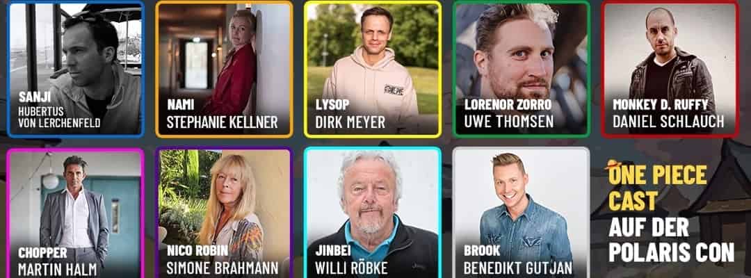 One Piece at the Polaris Convention: 25th anniversary - voice actors on ...